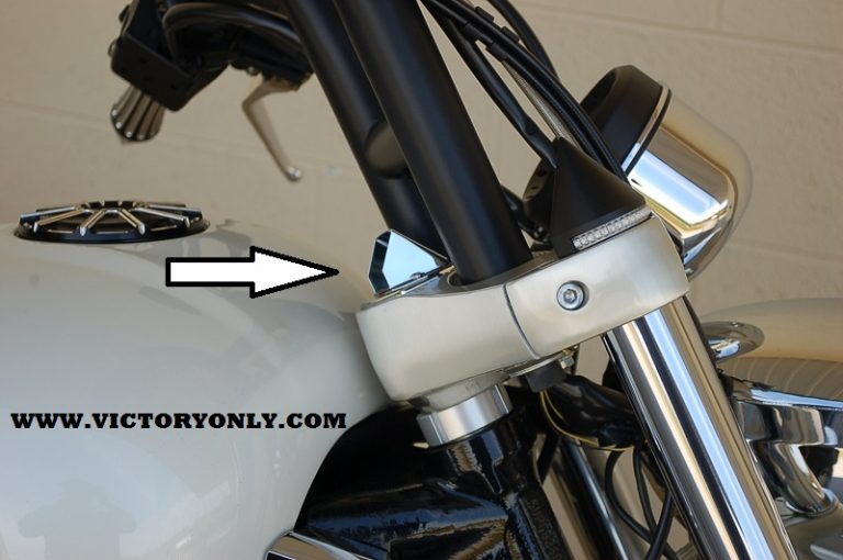 Light Visor Indicator Lights Victory Black / Chrome Victory Motorcycle ...