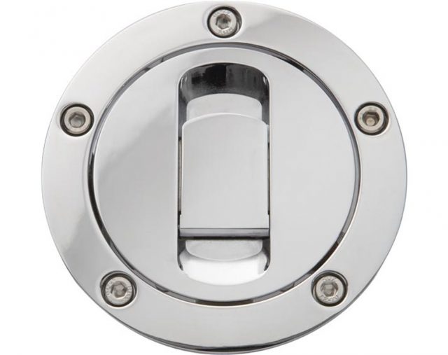 2875305 Fuel Gas Cap Chrome by Victory Motorcycles Victory Only Motorcycles