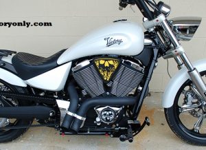 Engine Cover Skull and 8Ball | Victory Only