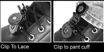 CLIPS LACED BOOTS HOLDS PANTS DOWN MULTIPLE STYLES Victory Motorcycle ...