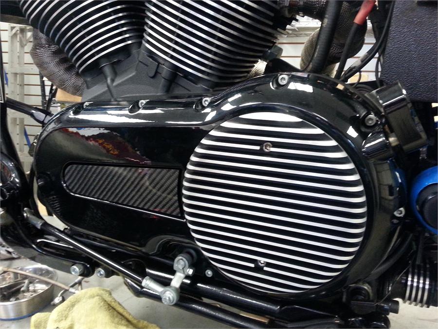 Finned Engine Cover Set - Includes Primary and Derby Cover T6061 Billet ...