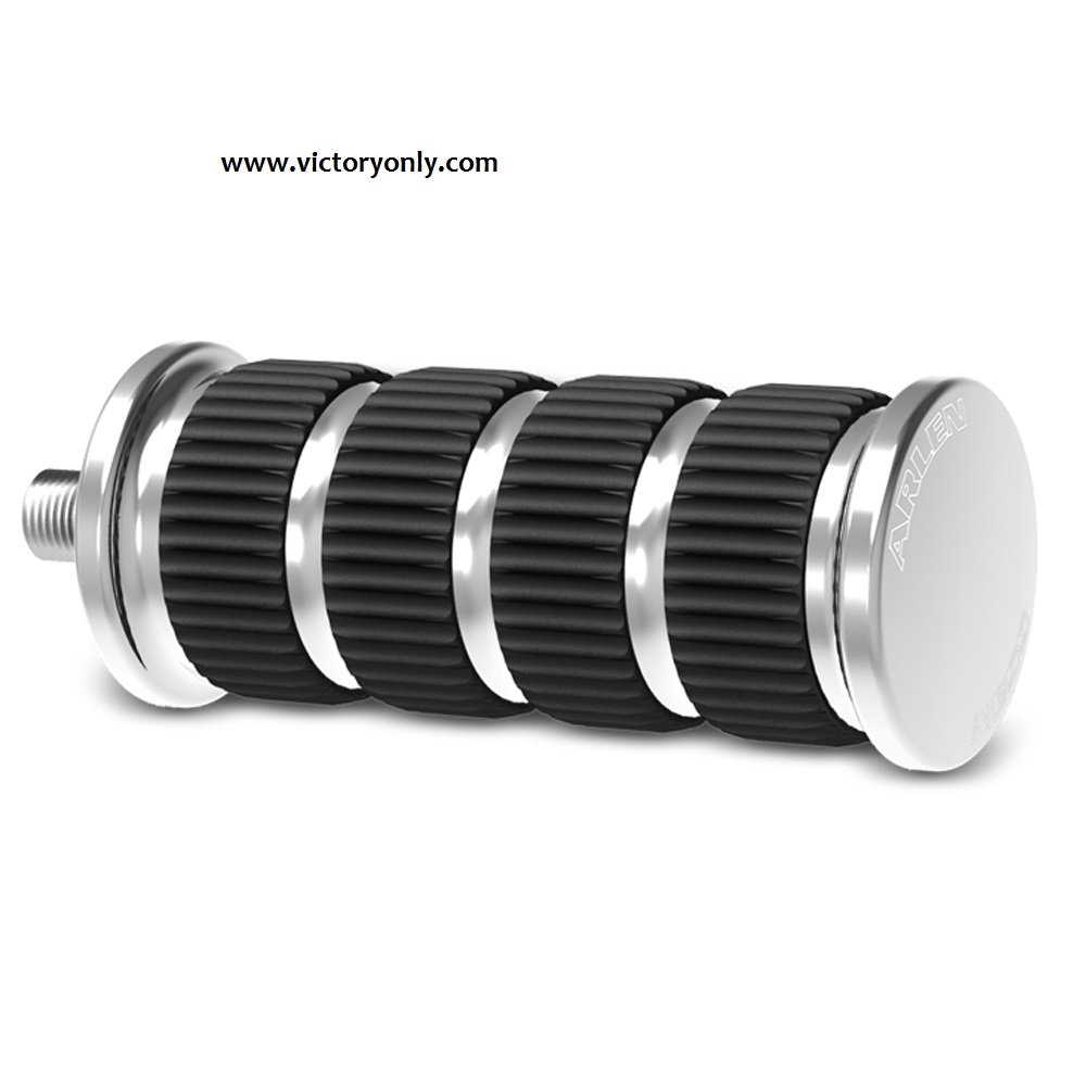 shifter Peg Ring Leader Shift / Brake Peg Black, Chrome Victory Only ...