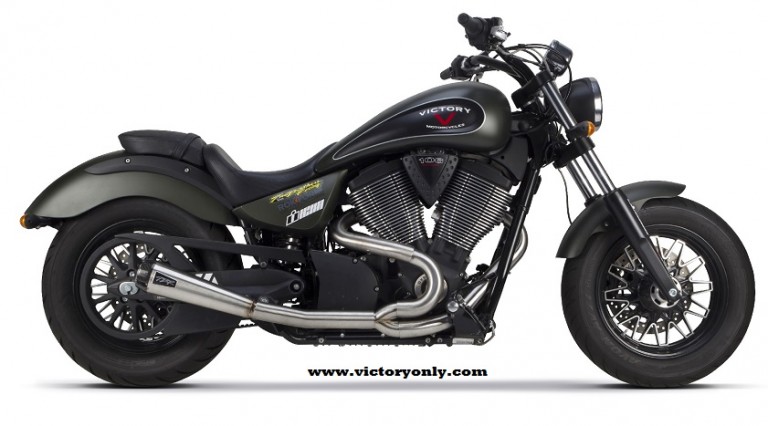 Victory Gunner 2-1 installed Victory Only Motorcycles