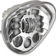 Adaptive LED Headlight Victory Black / Chrome Victory Motorcycle Parts ...