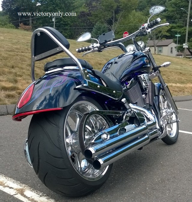 Rear Turn Signal Assembly Red LED’s Low Profile Vegas Gunner Highball ...