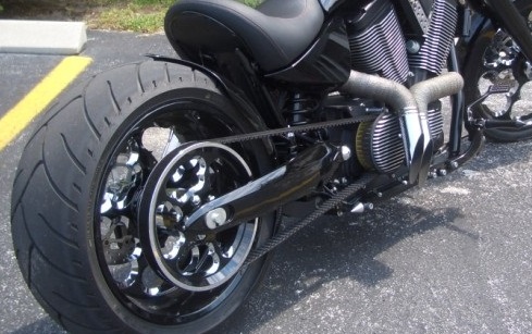 custom look with Ground Pounders, Rippers Victory Only Motorcycles