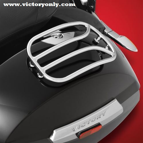 Victory Cross Country Saddlebag Rack Built with high luster chrome ...
