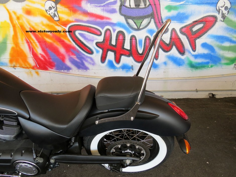 Chopper Sissybar backrest Vegas Gunner Highball Victory Motorcycle ...