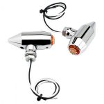 Joker Turn Signal Chrome Amber, Red Led Front, Rear | Victory Only