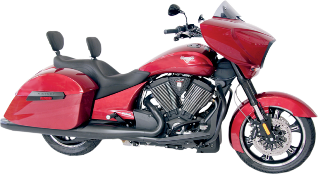 Victory Motorcycle Seats Wide Touring with driver backrest XC XR ...